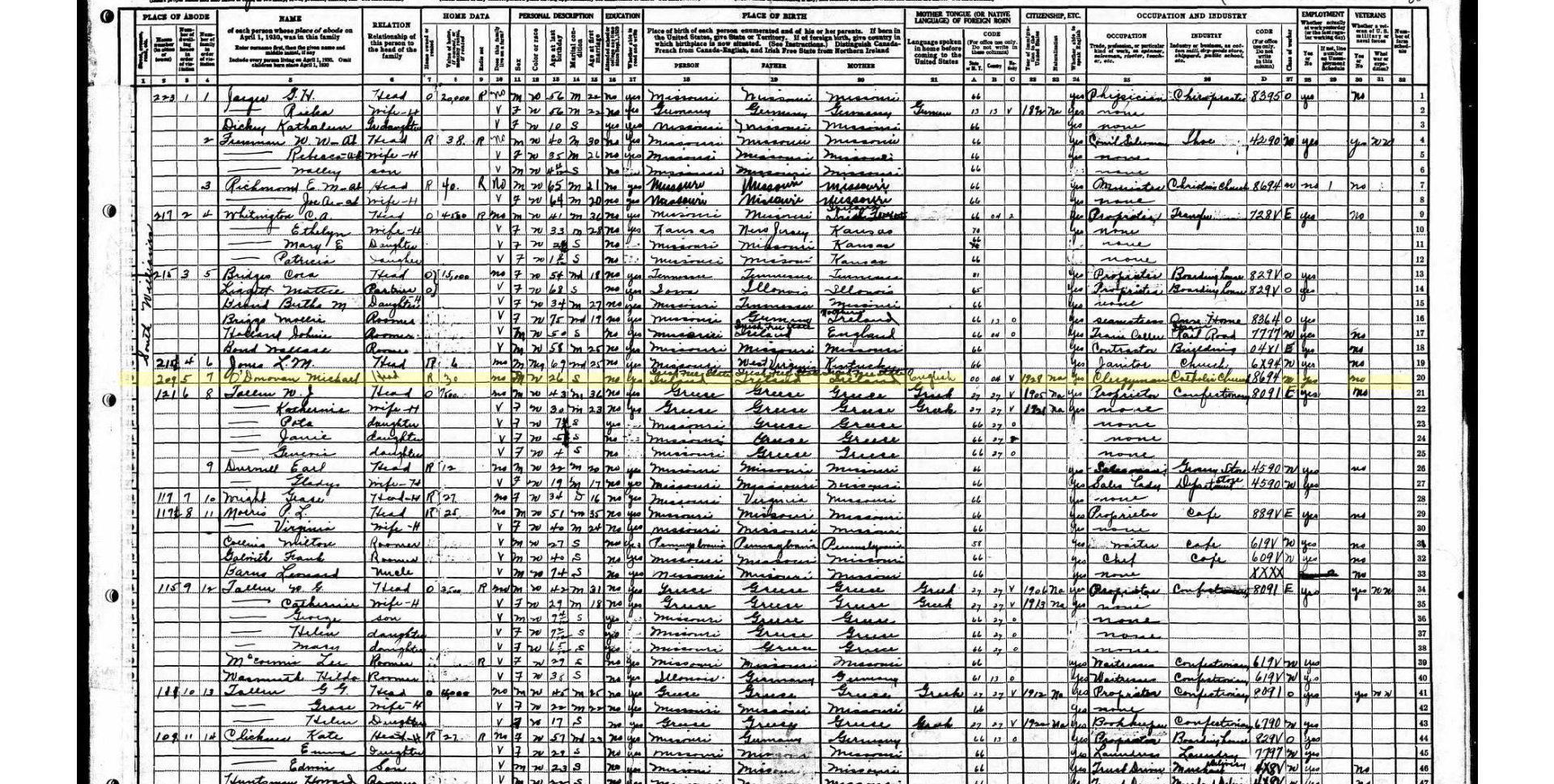 Father Michael O'DONOVAN